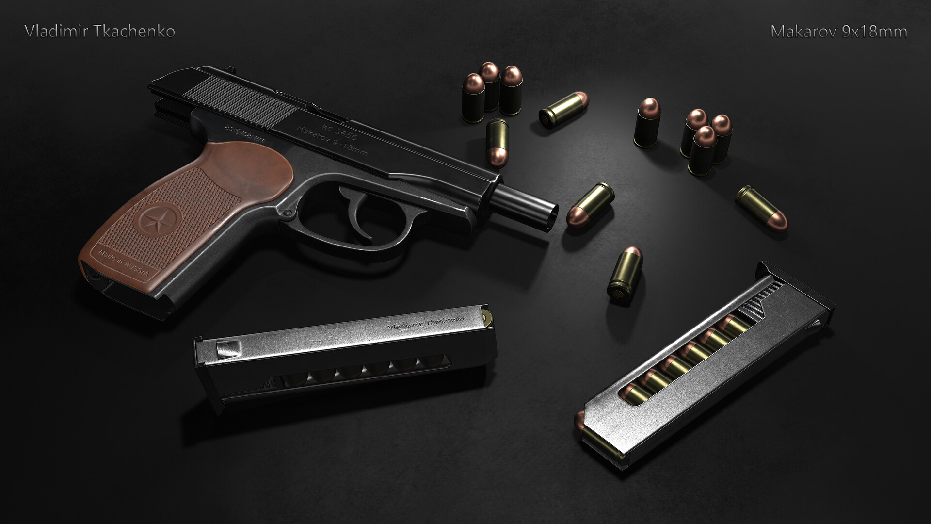 ArtStation - Makarov 9mm