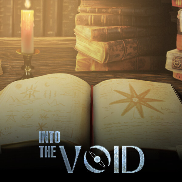 ArtStation - Dark Star symbol inside an ancient book - Into the Void