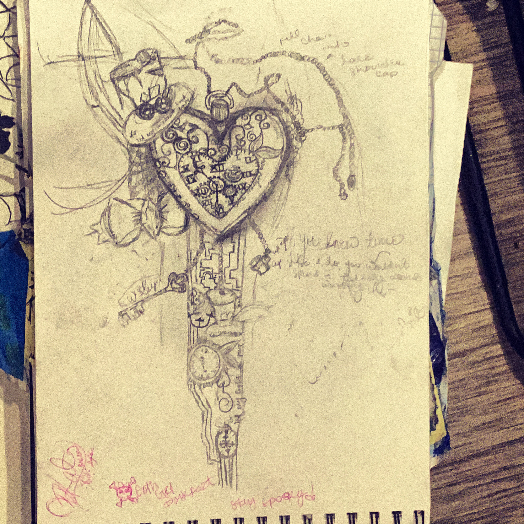 ArtStation - Bio mechanical / steampunk drawings