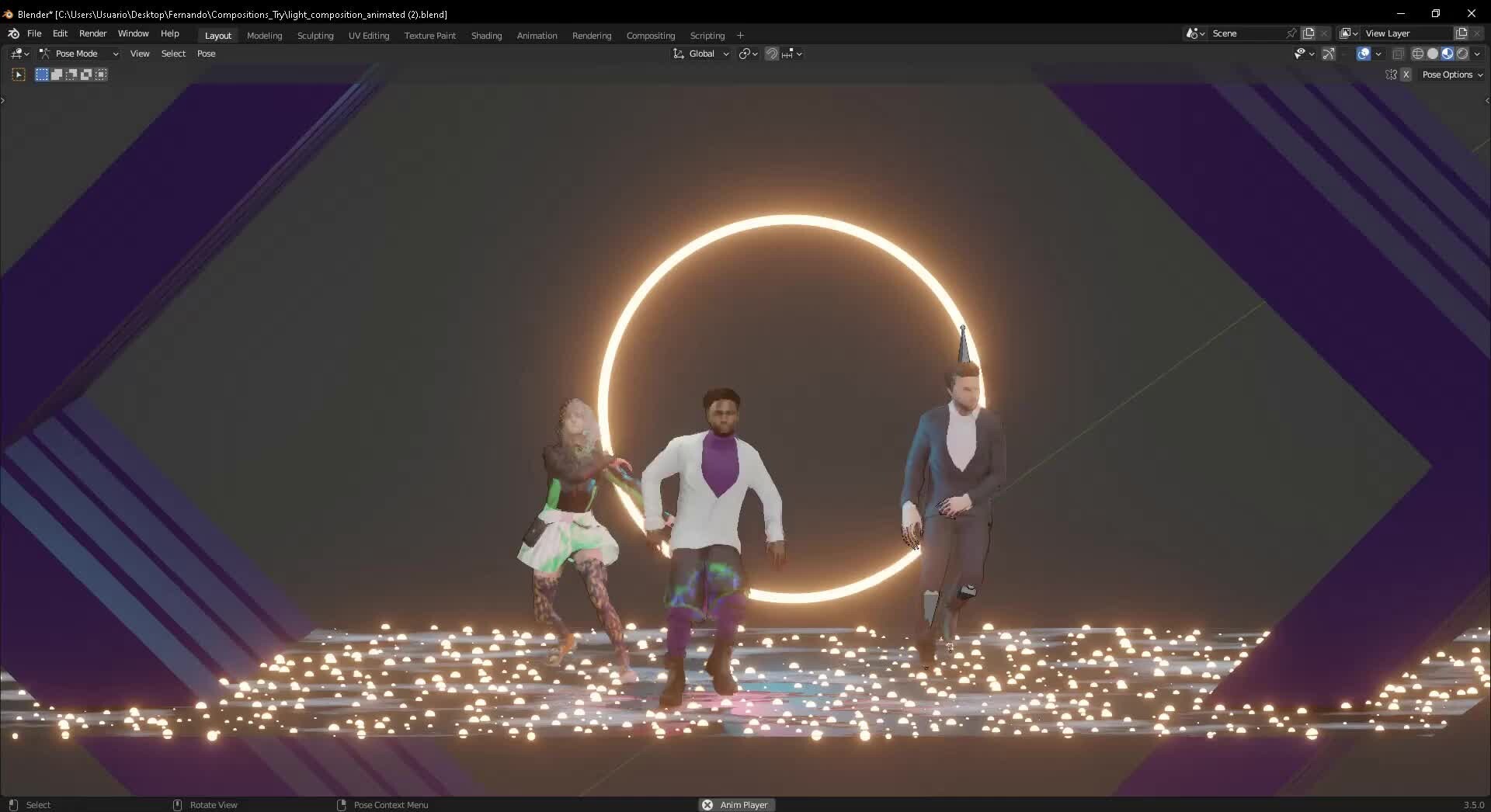 ArtStation - Break Dance With Union Avatars