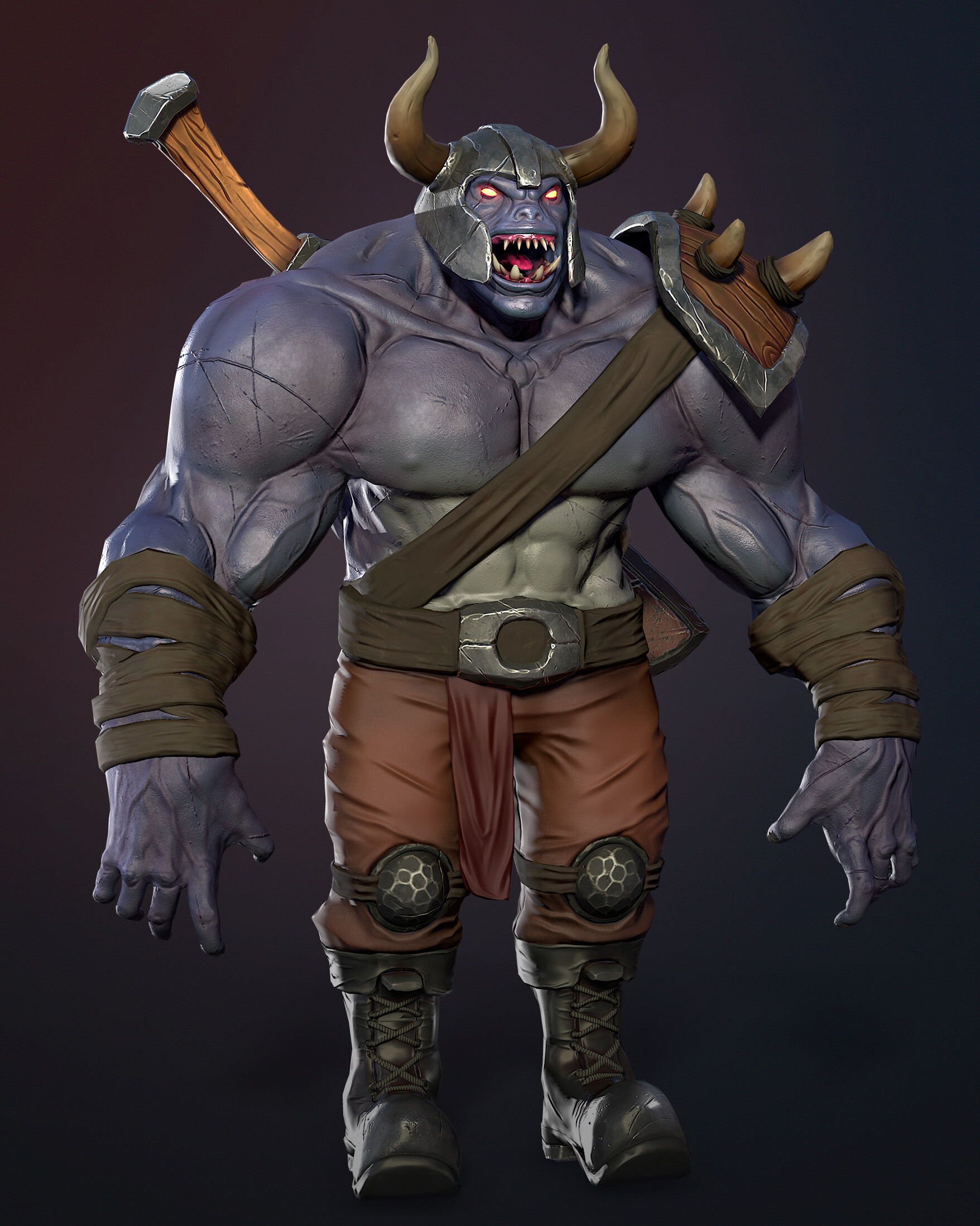 ArtStation - Very BIG guy ( gameready)