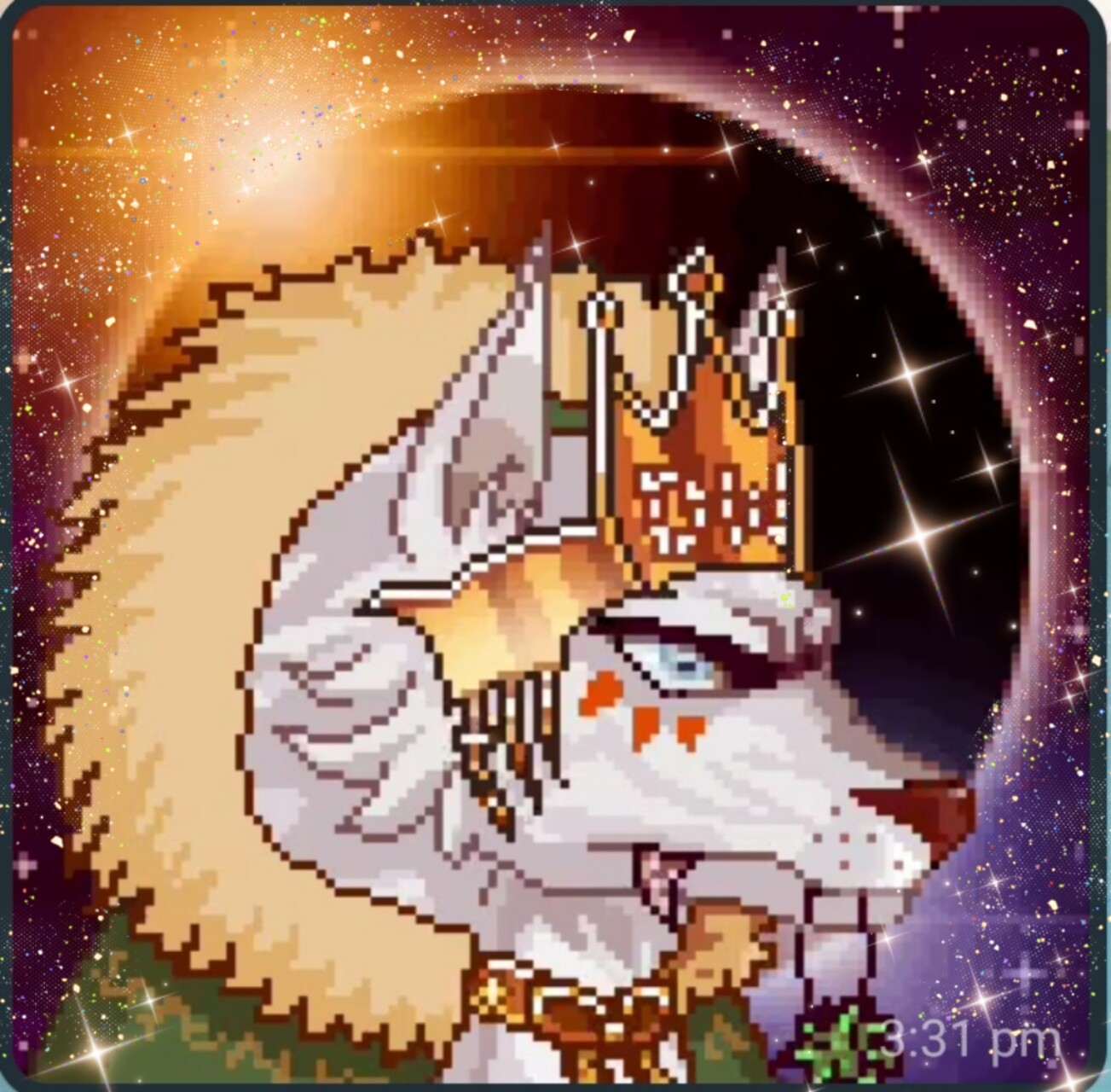 ArtStation - Divine Wolves - NFT project in pixel art