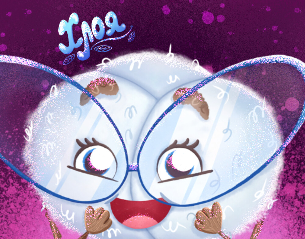 ArtStation - Cotton flower. Brand character design. Illustration