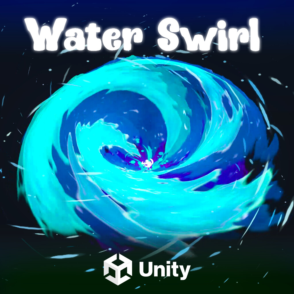 ArtStation - Water Swirl R&D in Unity & Shadergraph & Houdini