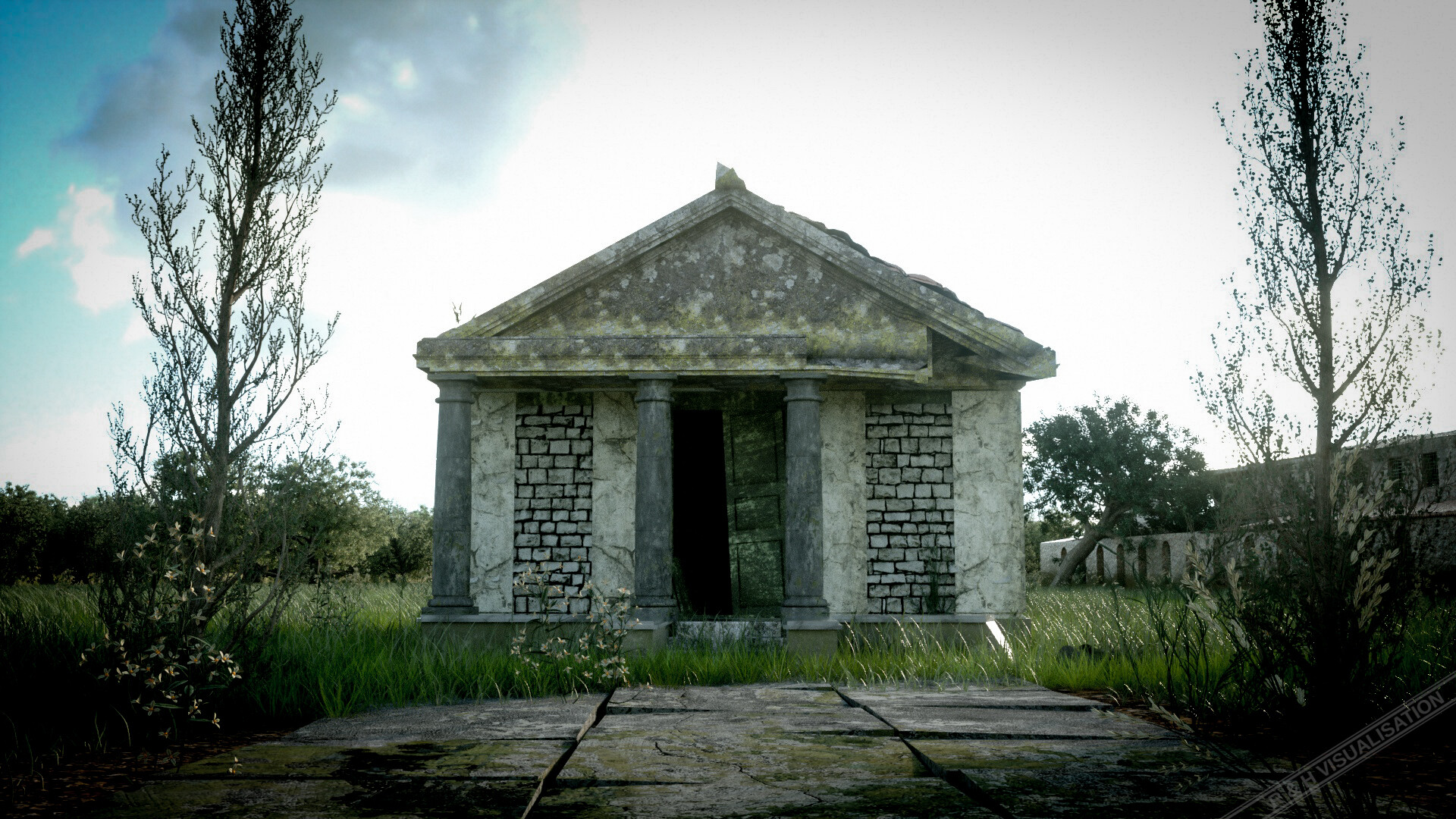 ArtStation - Darenth Roman Villa