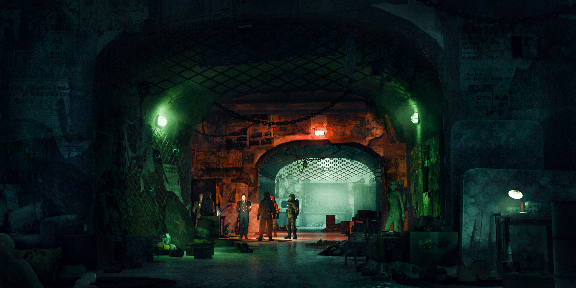 ArtStation - Soviet Hideout Key Frame