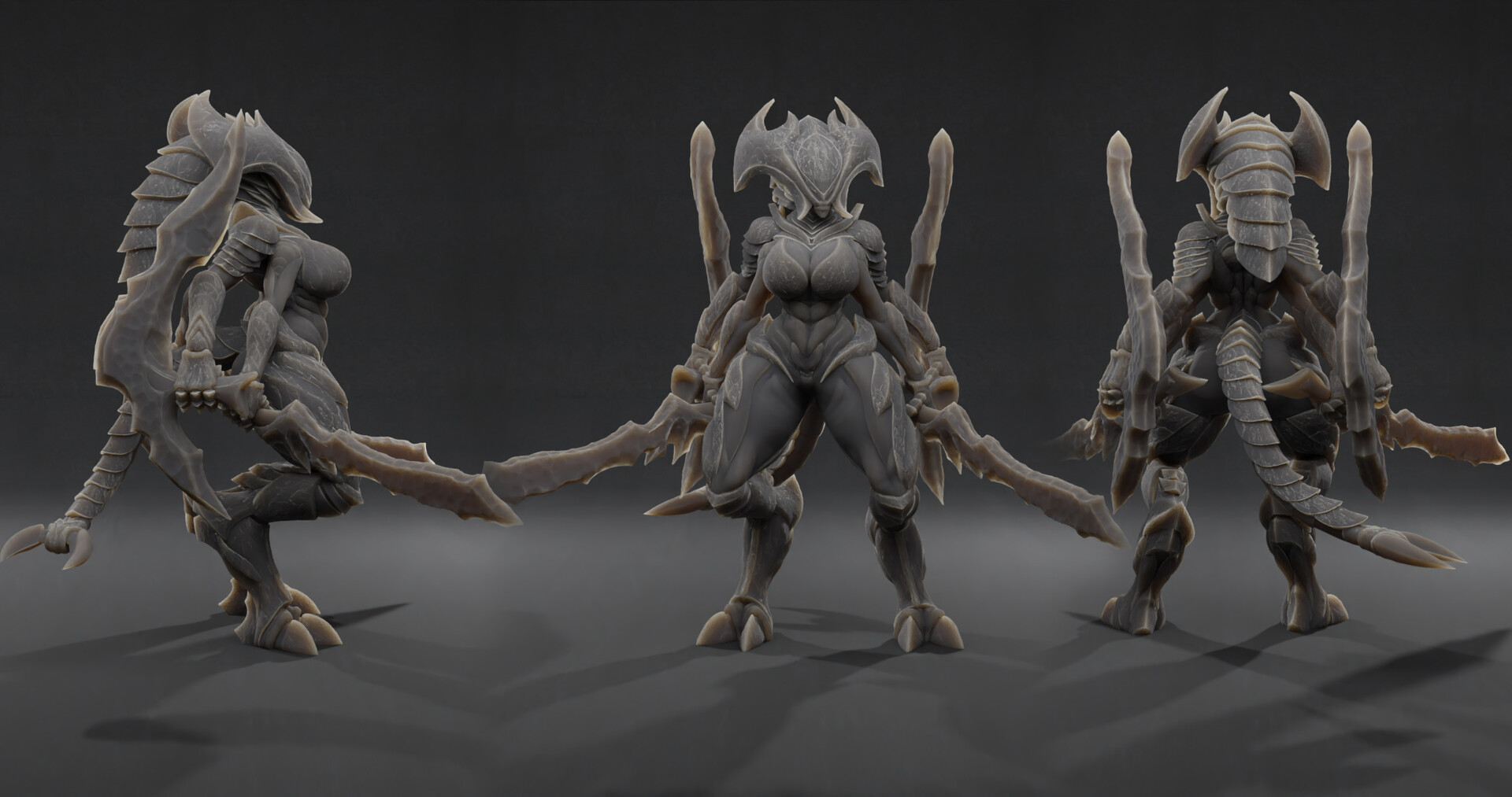 ArtStation - soldiers insects