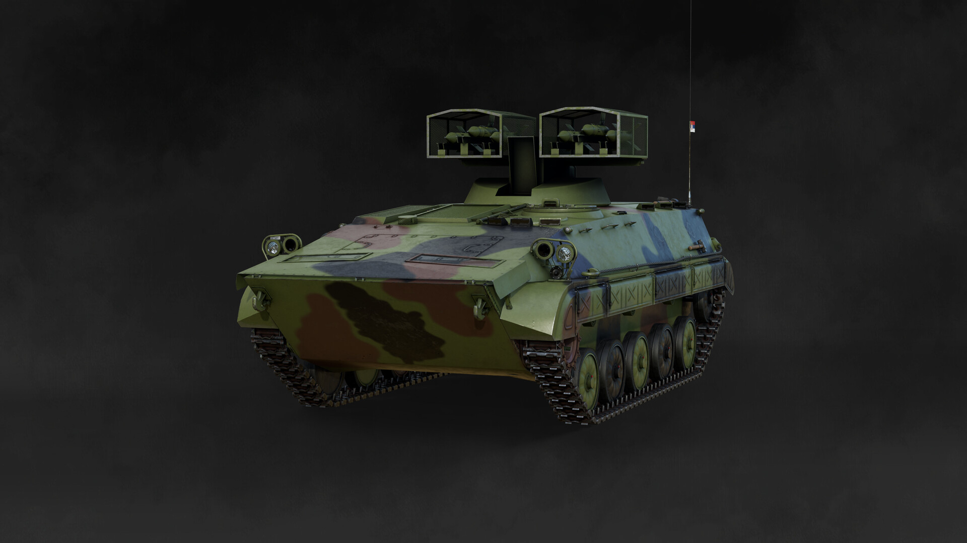 ArtStation - 1980 FAMOS BVP M-80 LT