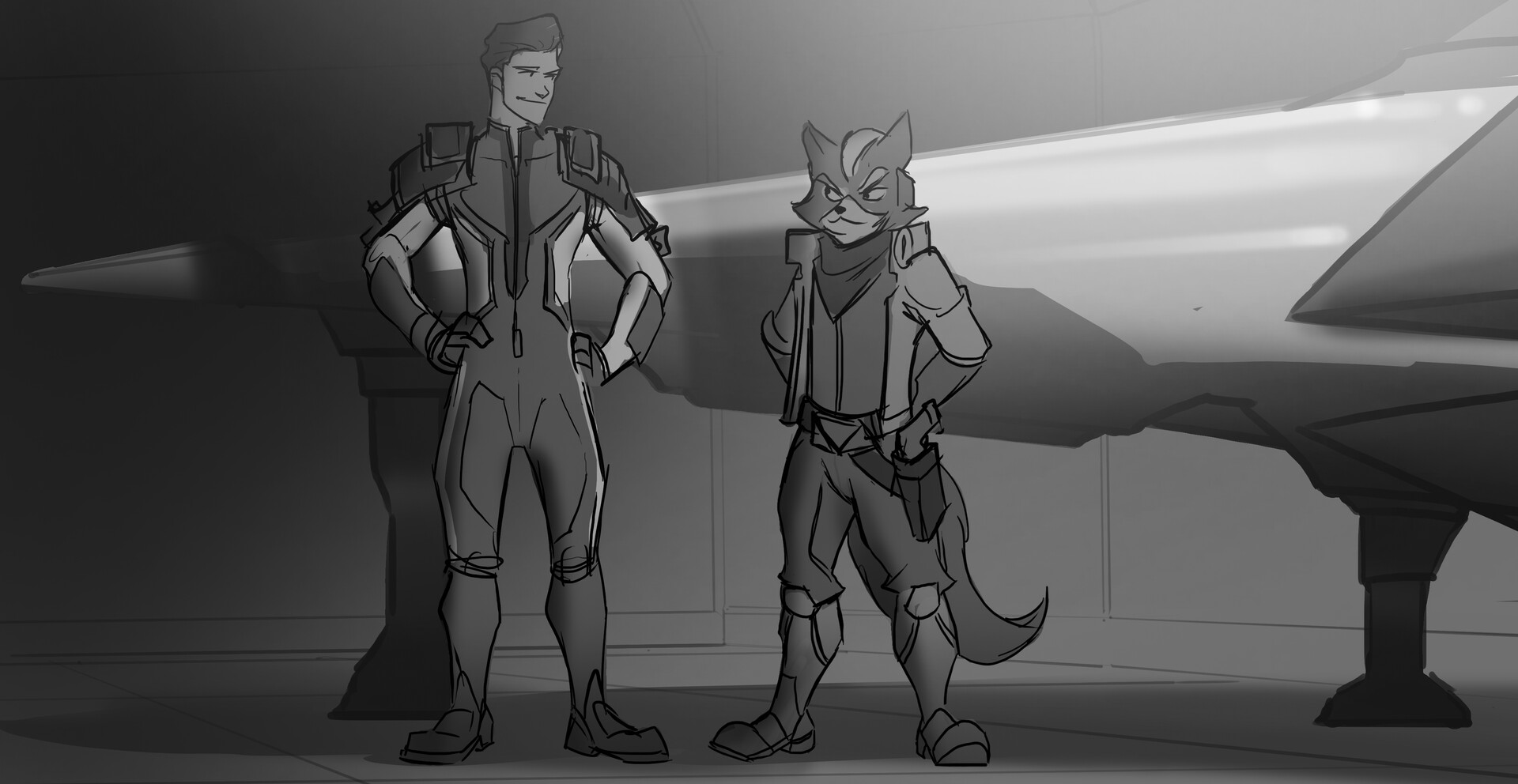 ArtStation - Starfox Cinematics 02 (Starlink: Battle for Atlas)