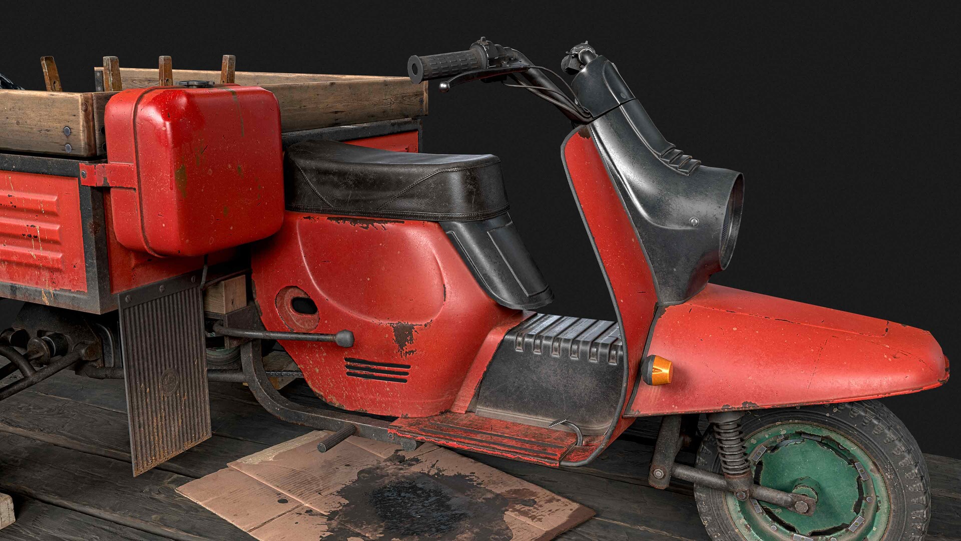 ArtStation - Motoroller Muravei(Ant)