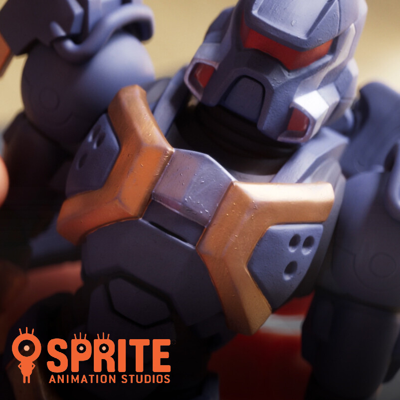 ArtStation - HeroB Action Figure - Sprite Animation