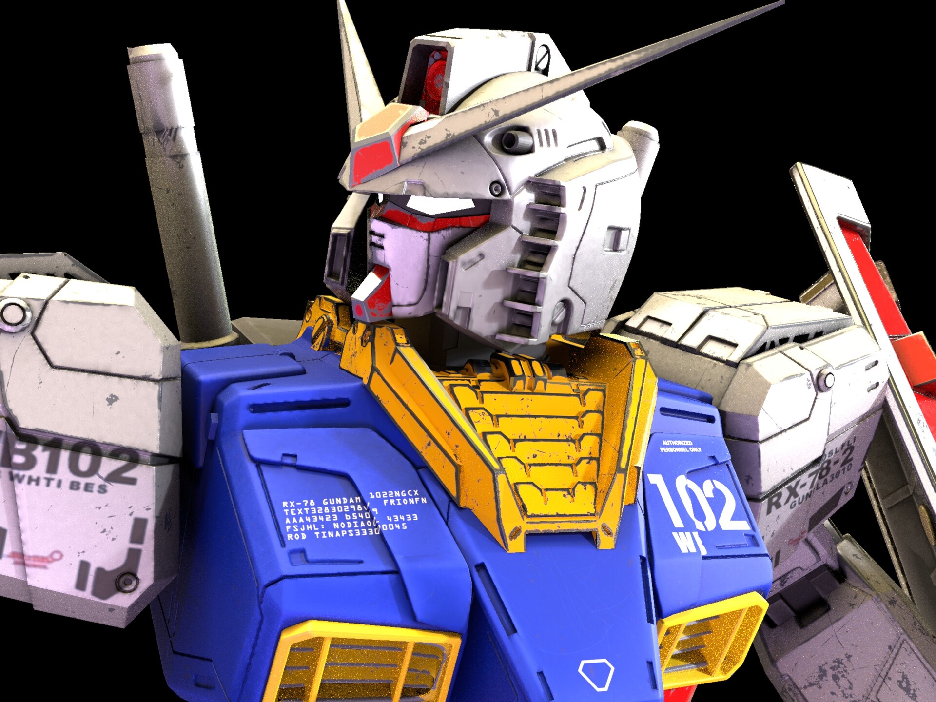 ArtStation - RX78 Gundam