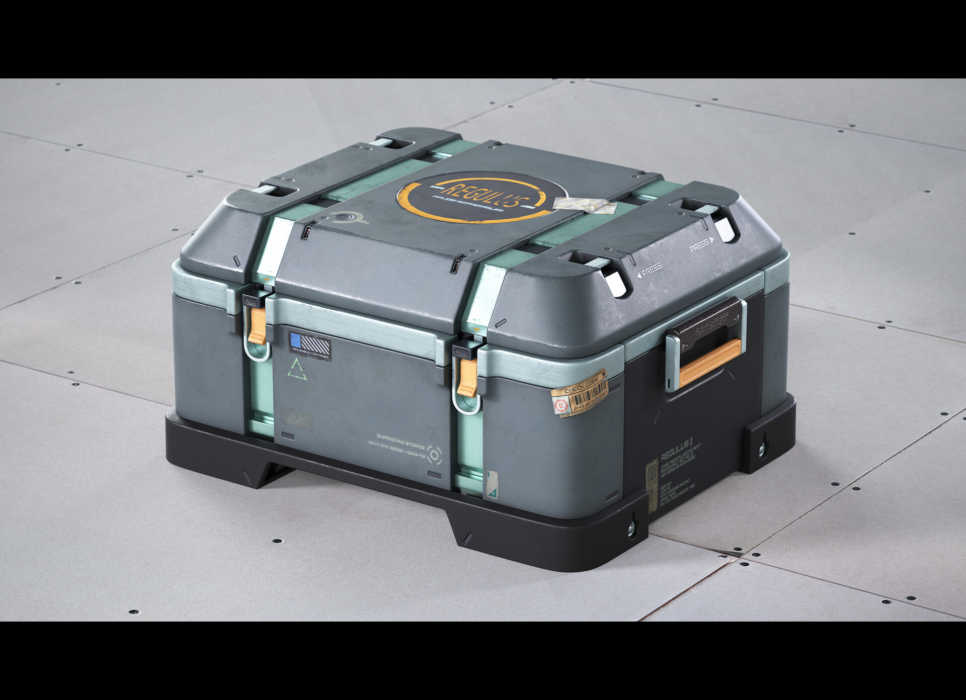 ArtStation - Sci-Fi Storage Container