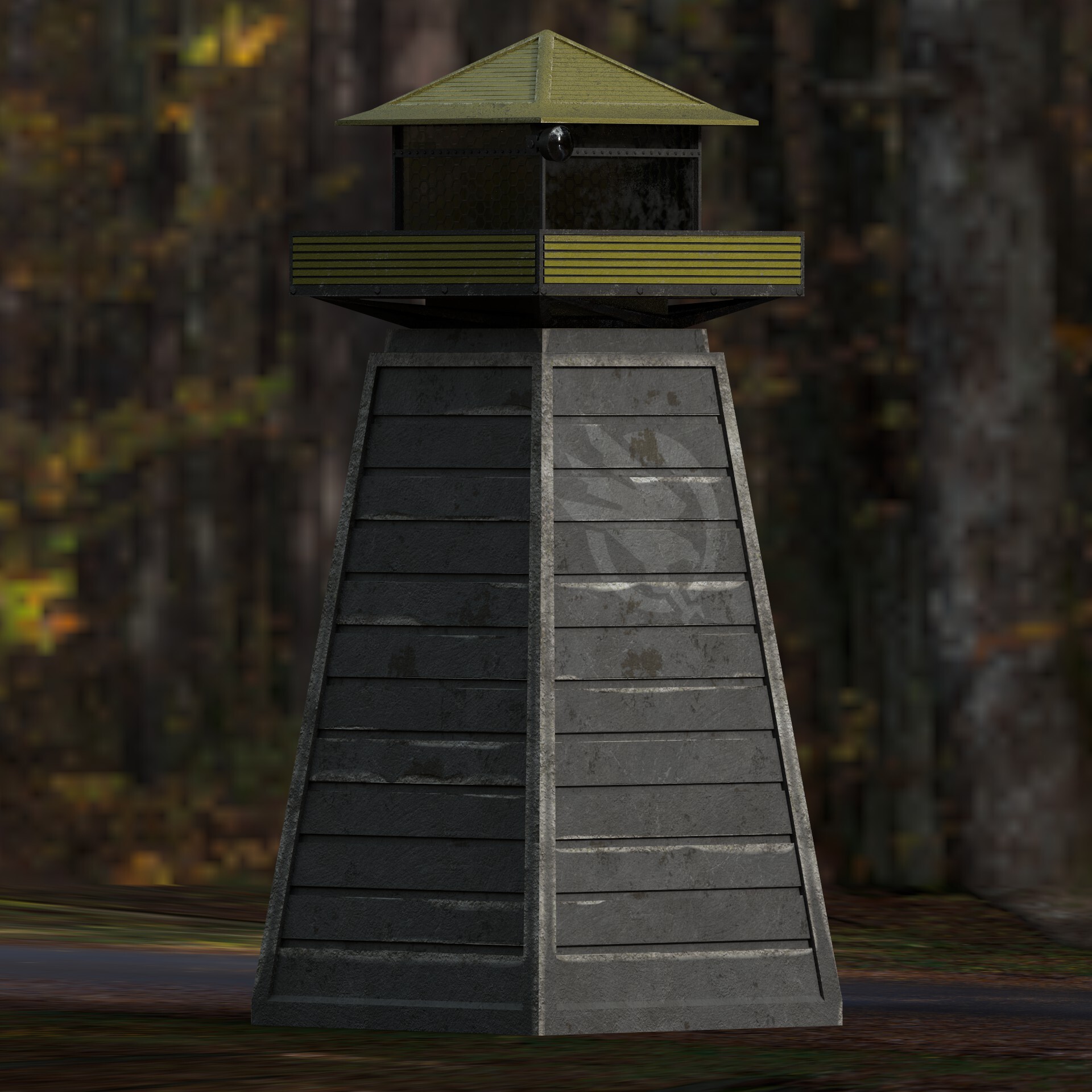 ArtStation - Guard Tower - GDI Command & Conquer Fan Art