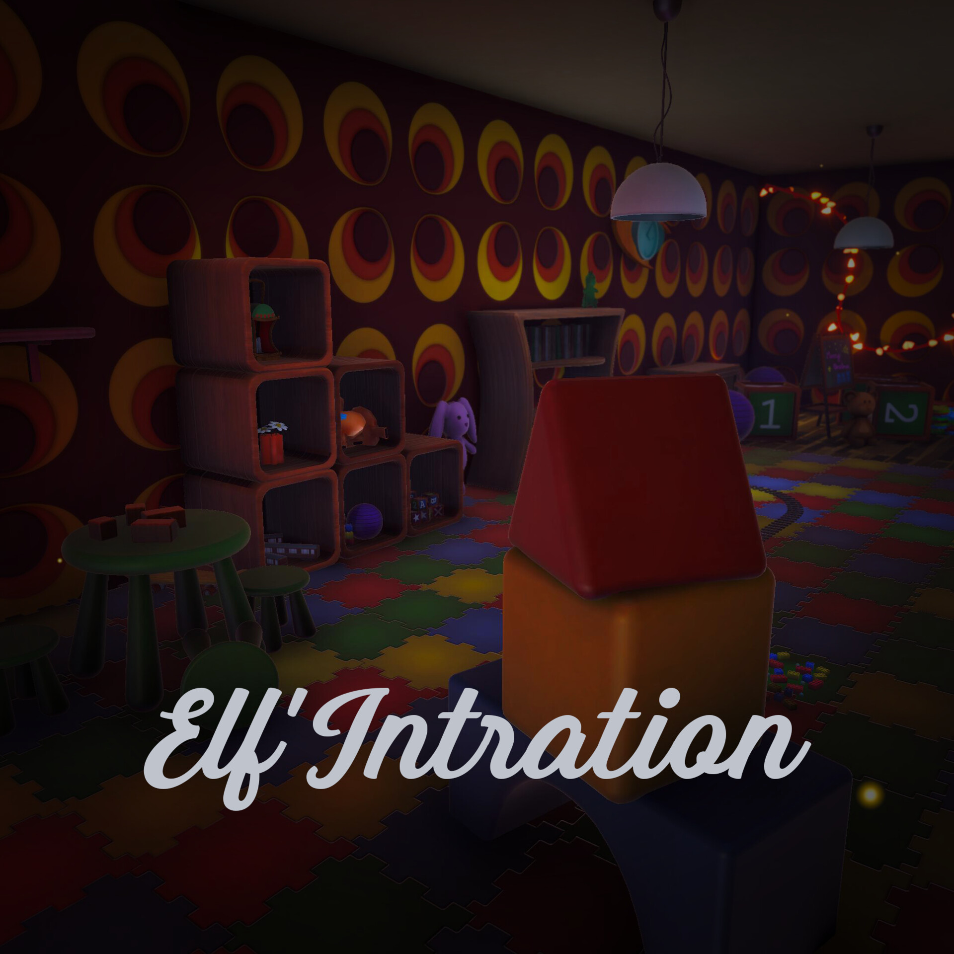ArtStation - Elf'Intration's Game Room