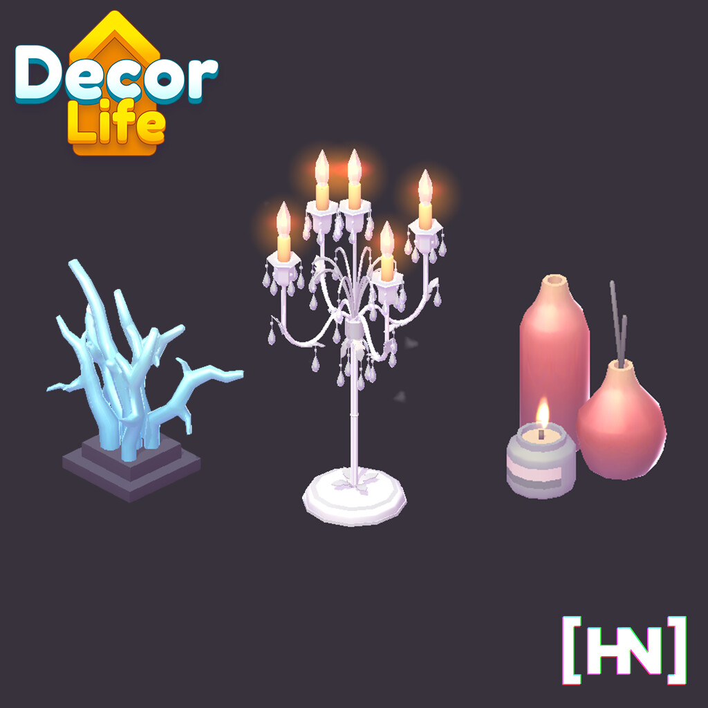 ArtStation - Decor Life - Table decor