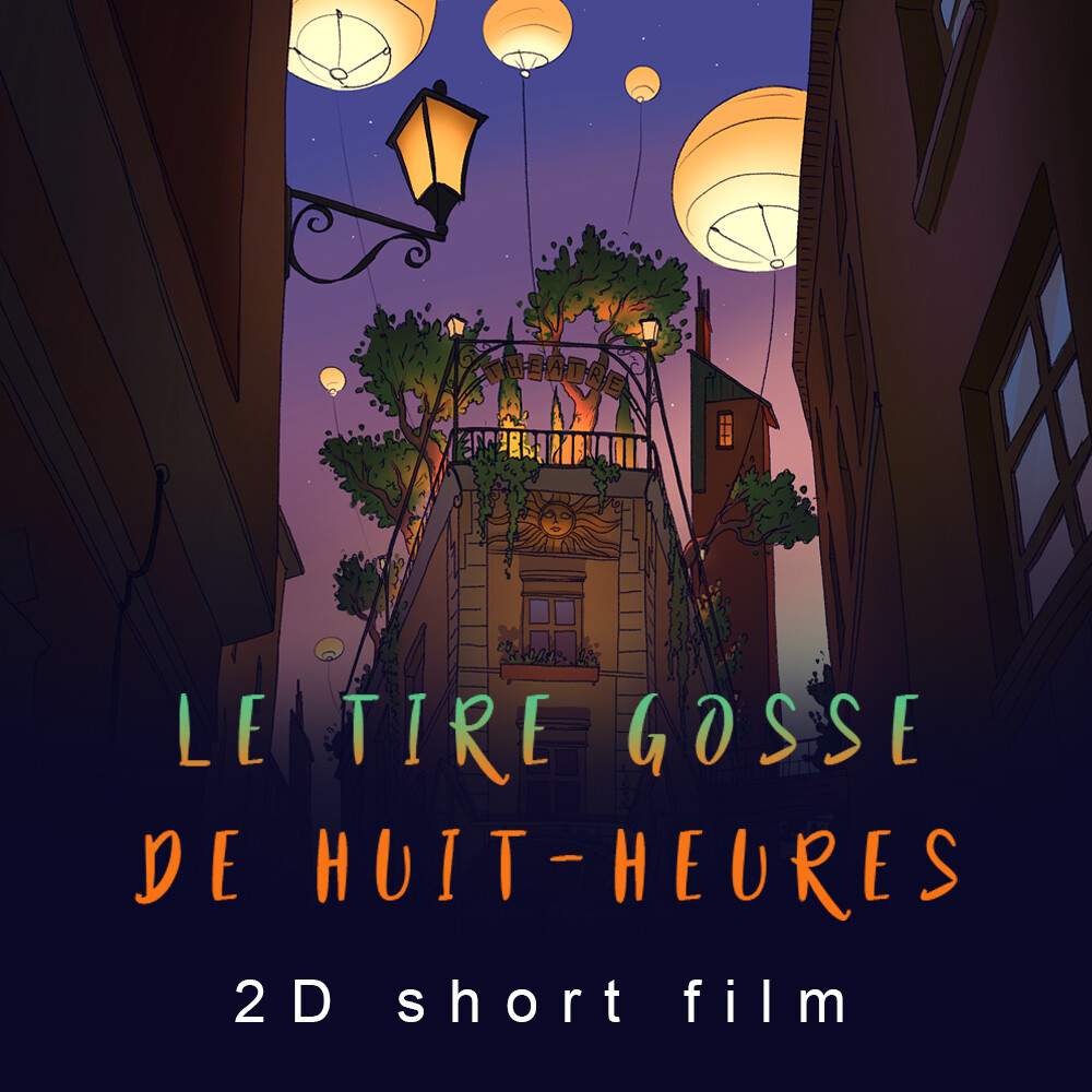 ArtStation - 2D short film project (environment art)