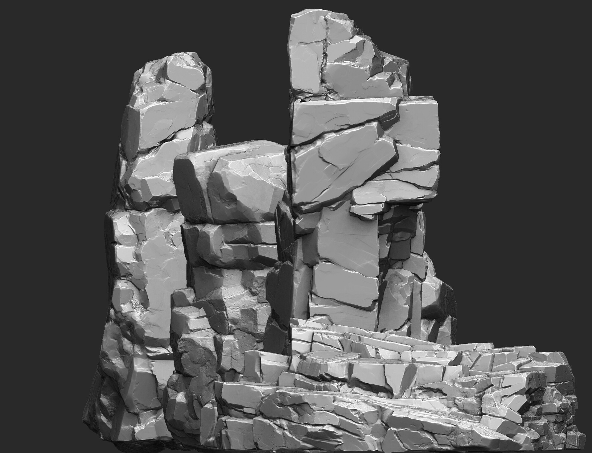 ArtStation - Rock Sculpts