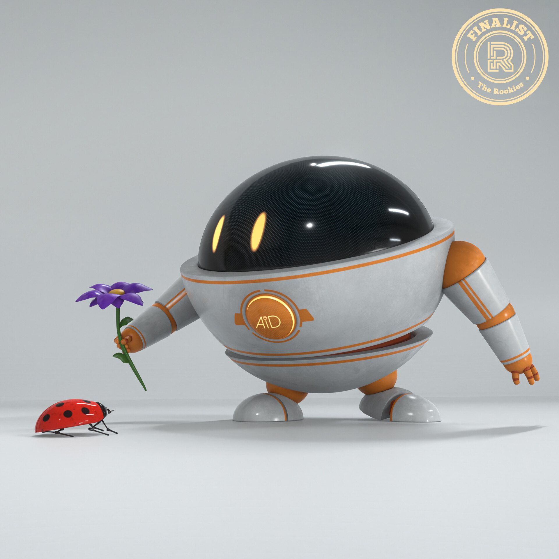 ArtStation - TI-BOT - The helpful robot │ ROOKIES Challenge Finalist