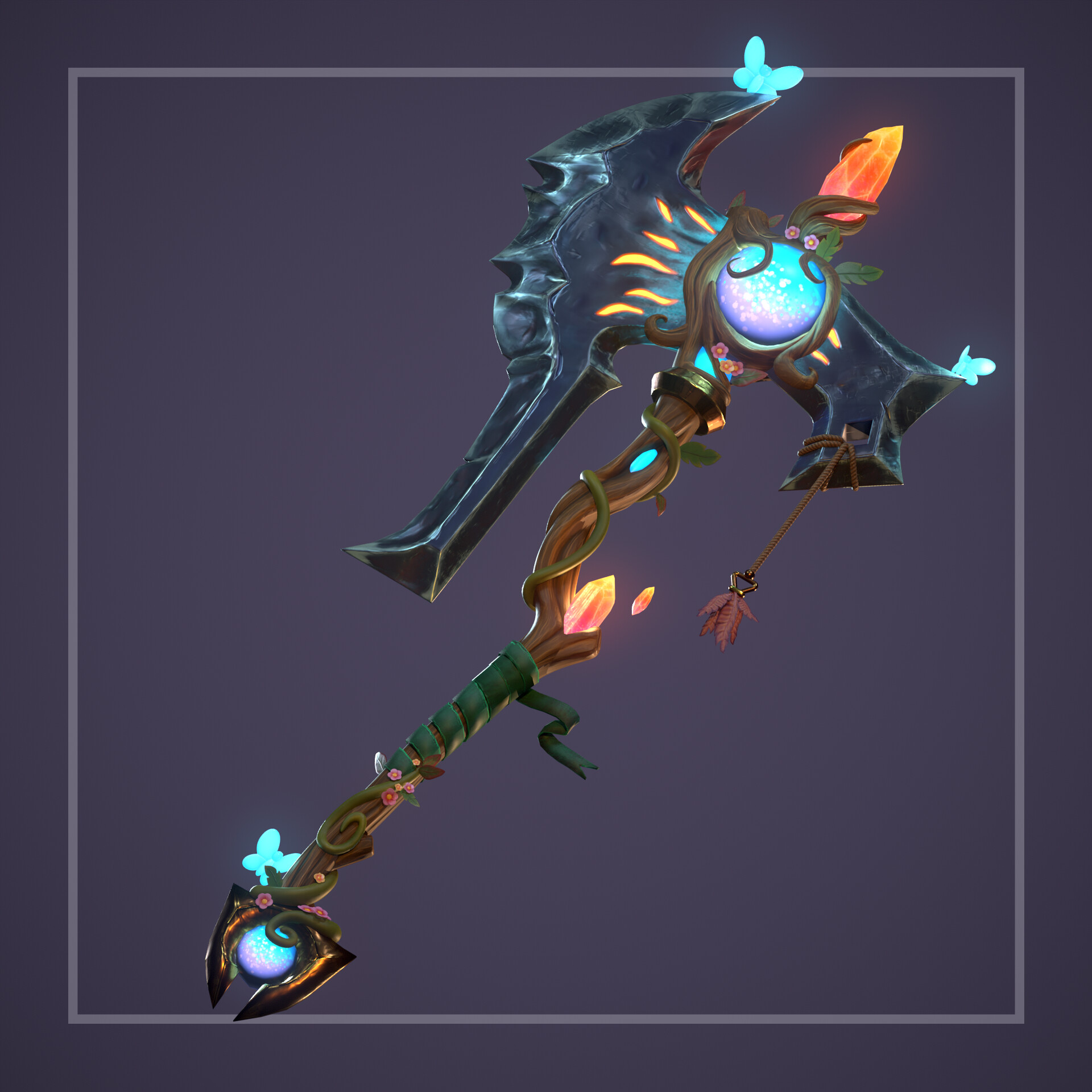 ArtStation - Fantasy Axe