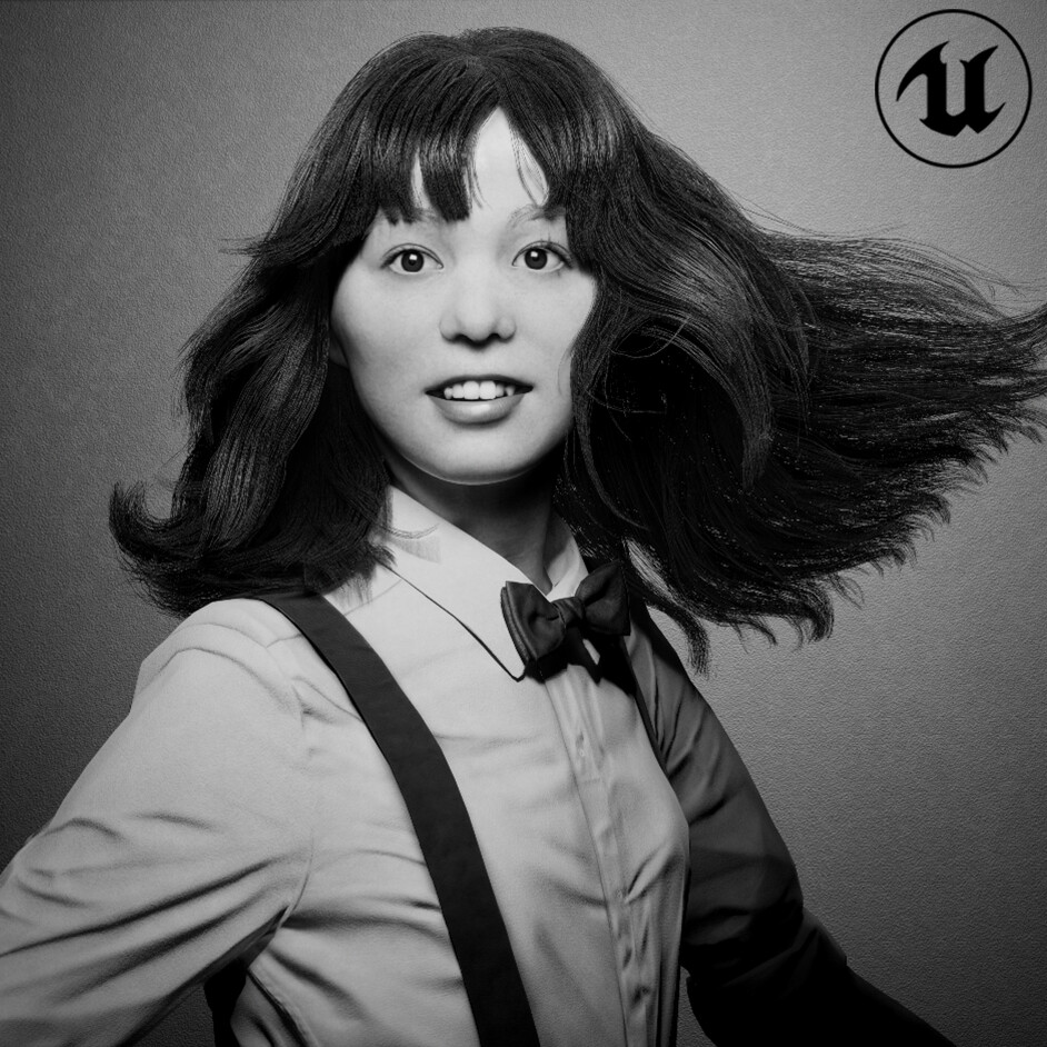 ArtStation - a 3D portrait of Mariya Takeuchi