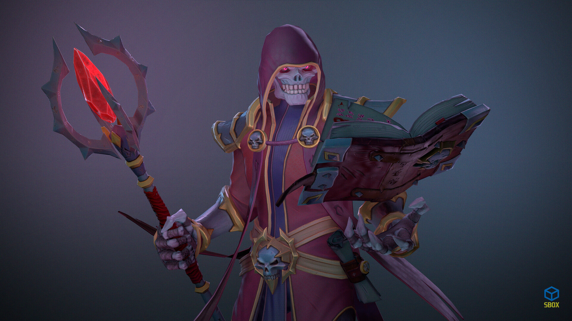 ArtStation - Skeleton Sorcerer
