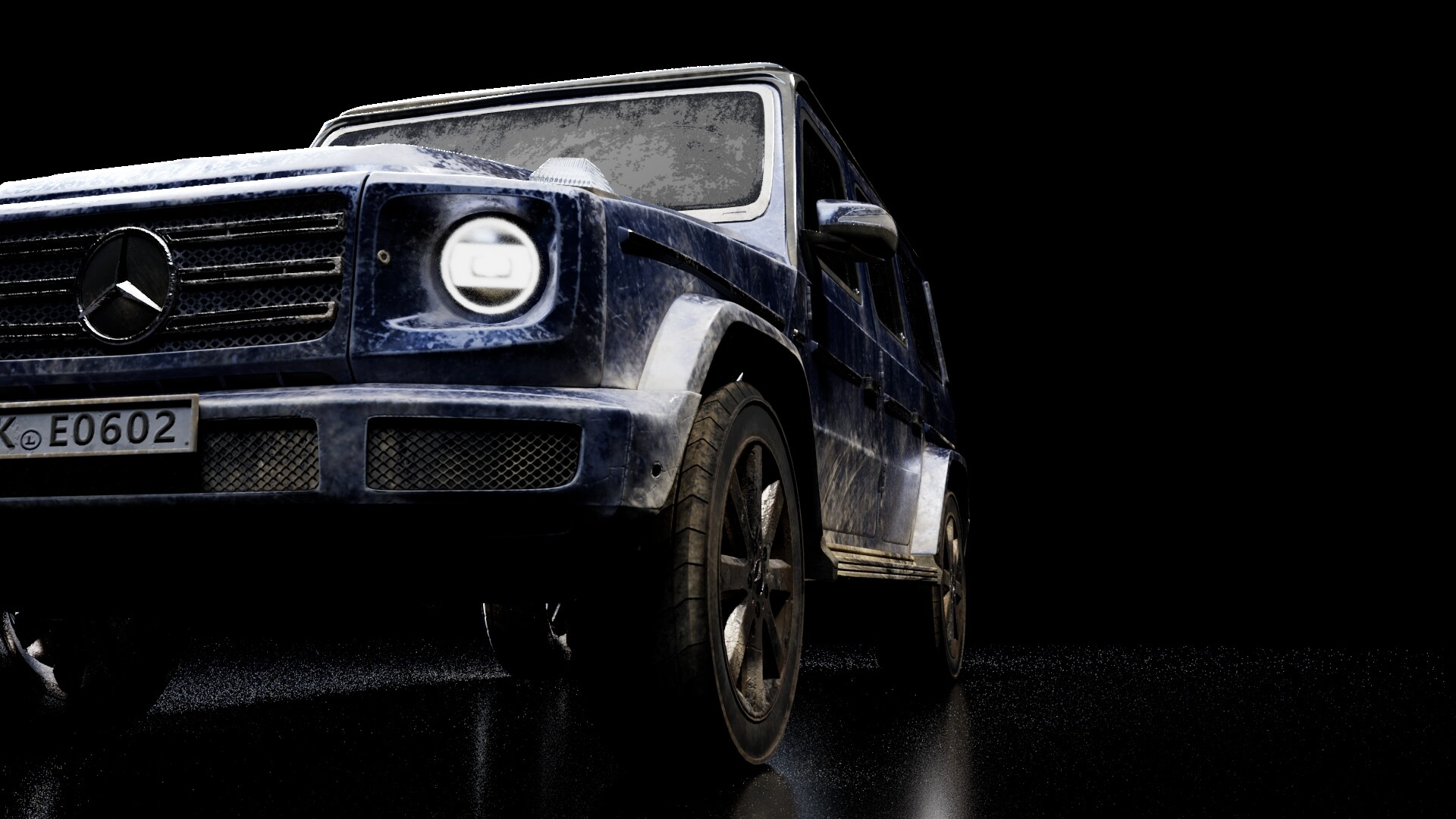 ArtStation - Mercedes-Benz G-Class 2018_Hard Surface Modeling