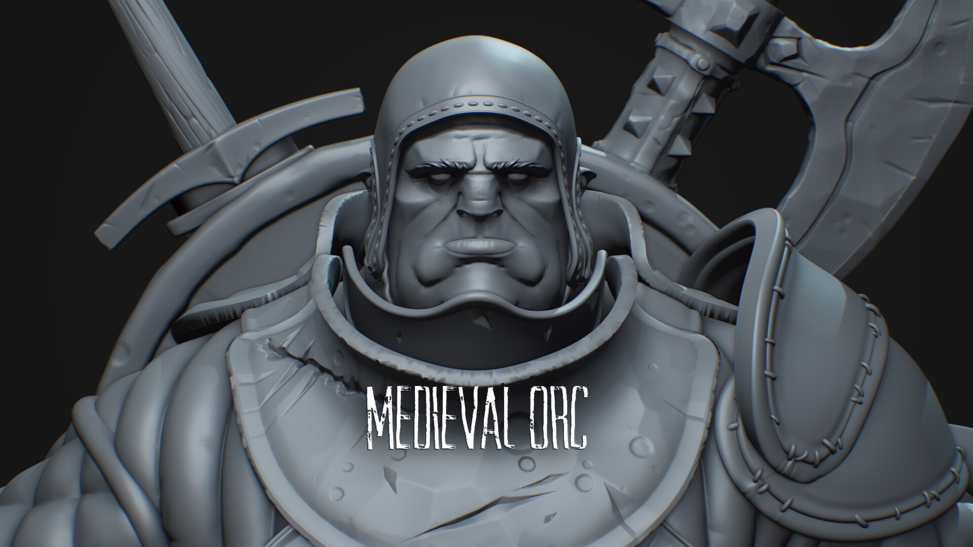 ArtStation - Stylized Medieval Orc