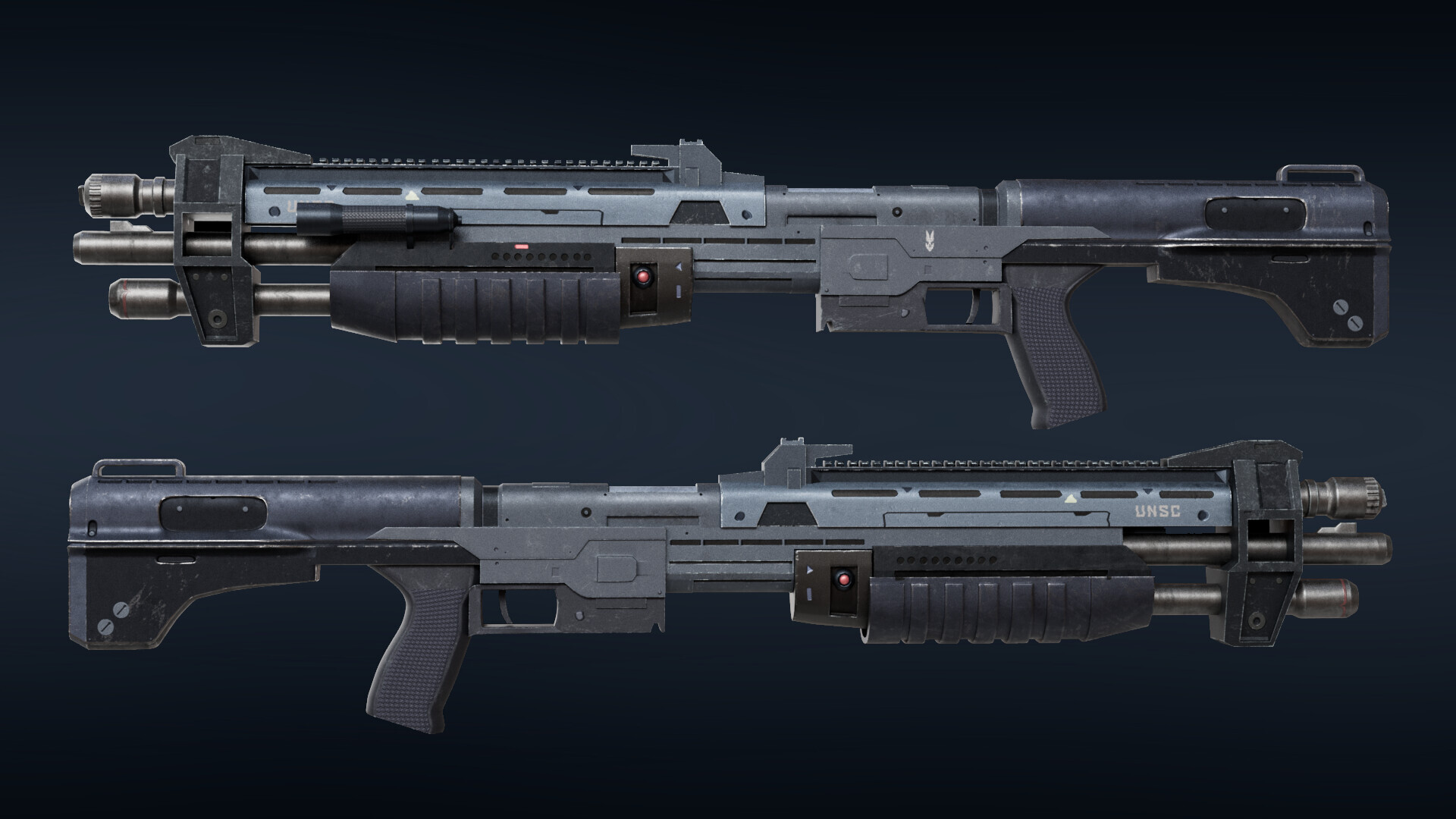 ArtStation - M45 Shotgun
