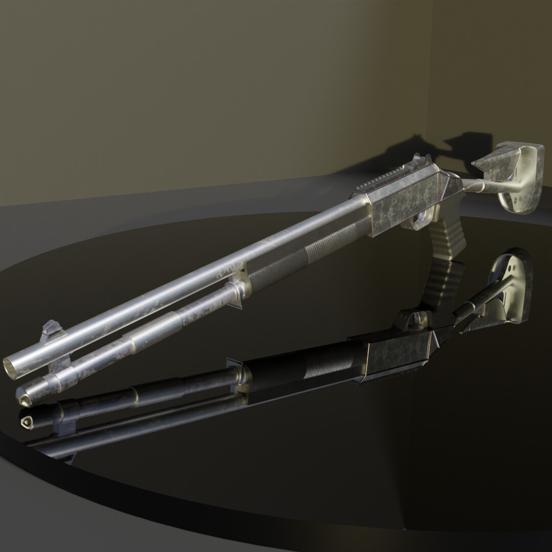 ArtStation - XM1014 realistic semiautomatic shotgun CSGO