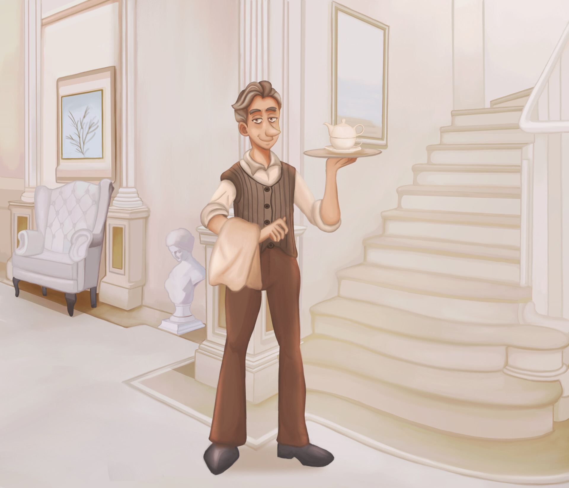 ArtStation - The Butler