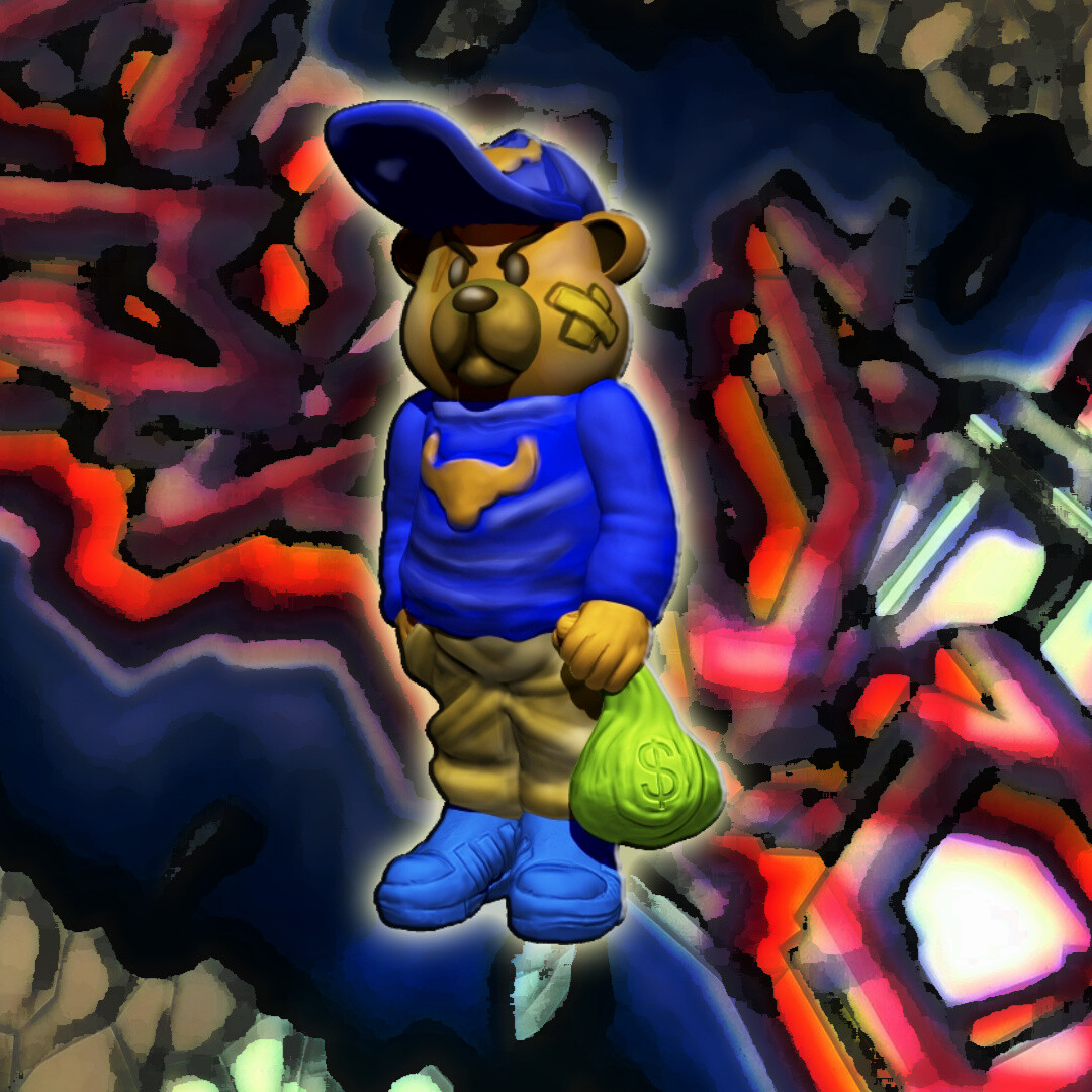 ArtStation - Rapper Bear