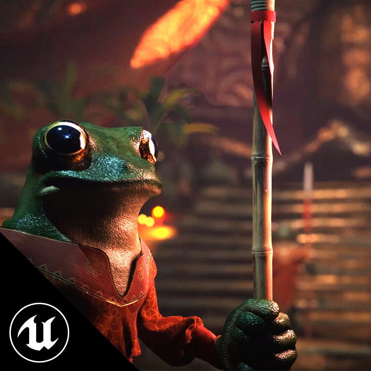 ArtStation - Frog Temple