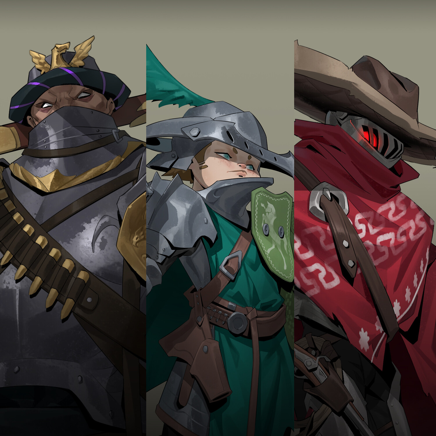 ArtStation - The Knight of Cowboy