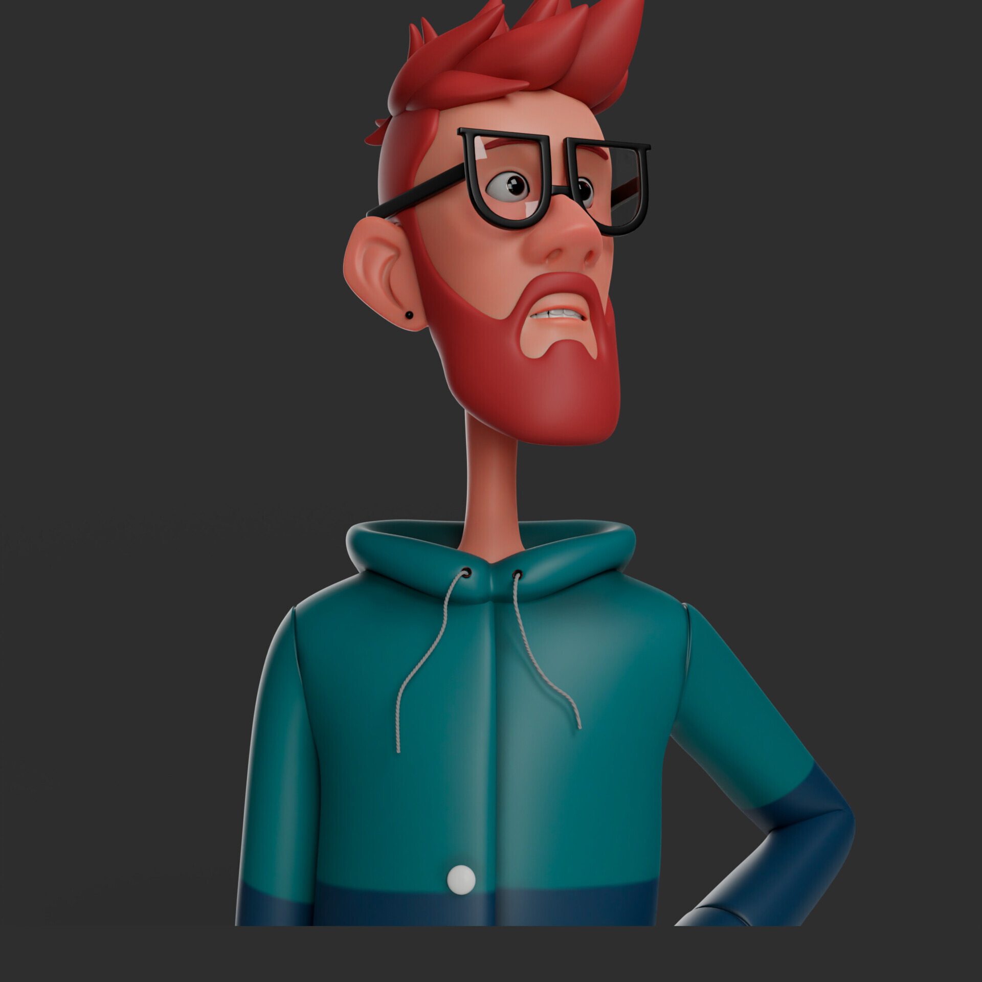 ArtStation - Cartoon Character Model