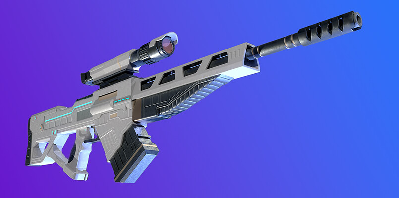 ArtStation - Sniper Rifle