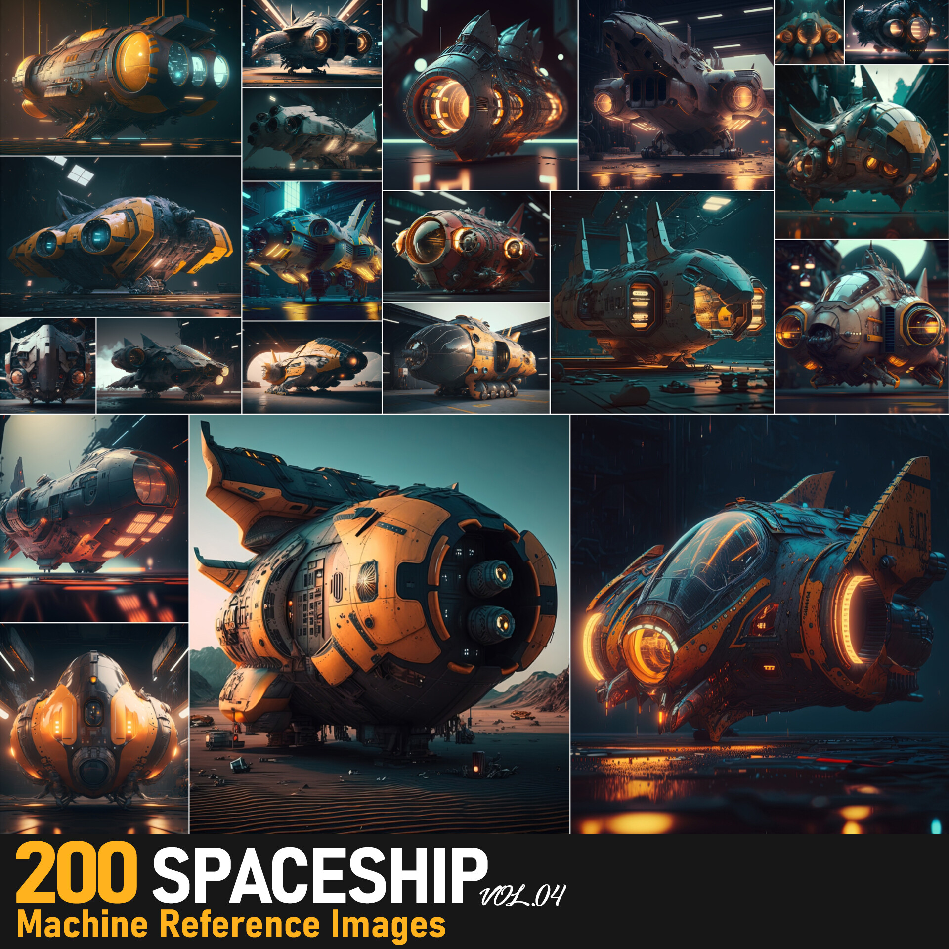 ArtStation - Spaceship VOL.04|4K Reference Images
