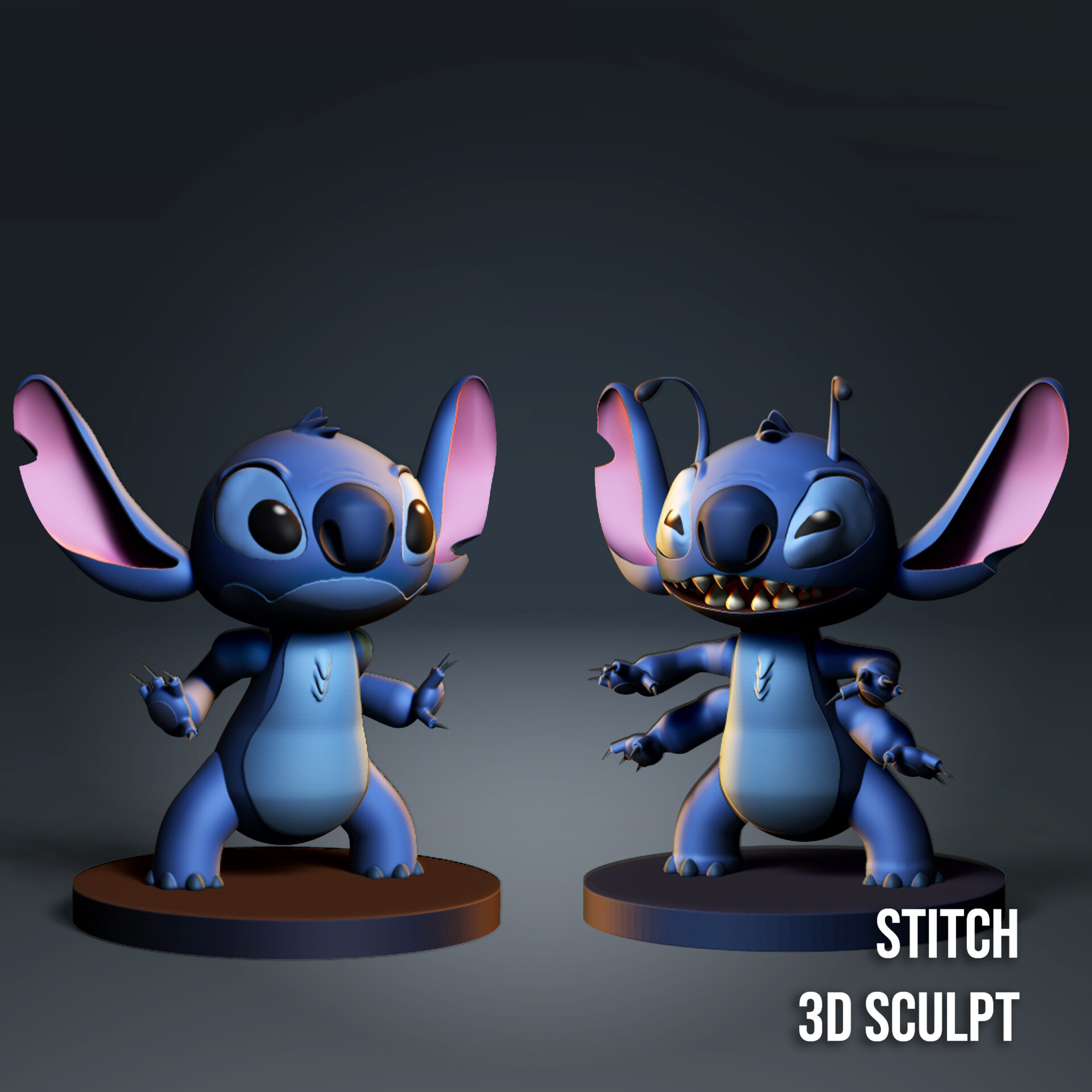 Artstation Stitch Fan Art