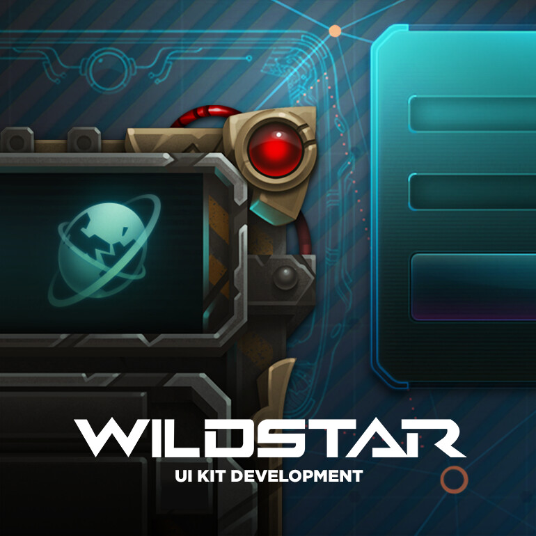 ArtStation - Wildstar: UI Basekit Development