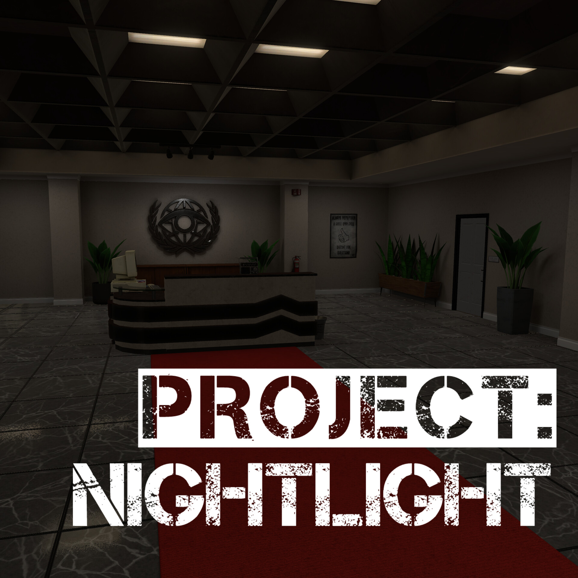 ArtStation - Department Lobby |Environment| Project: Nighlight