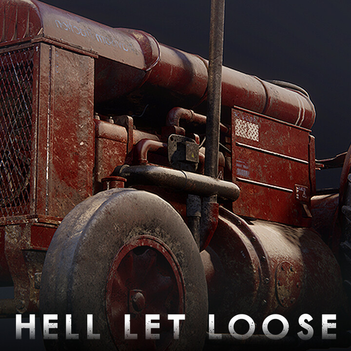 ArtStation - Hell Let Loose - Tractor