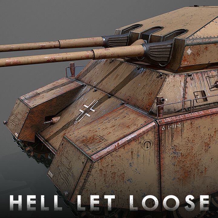 ArtStation - Hell Let Loose - The Ratte