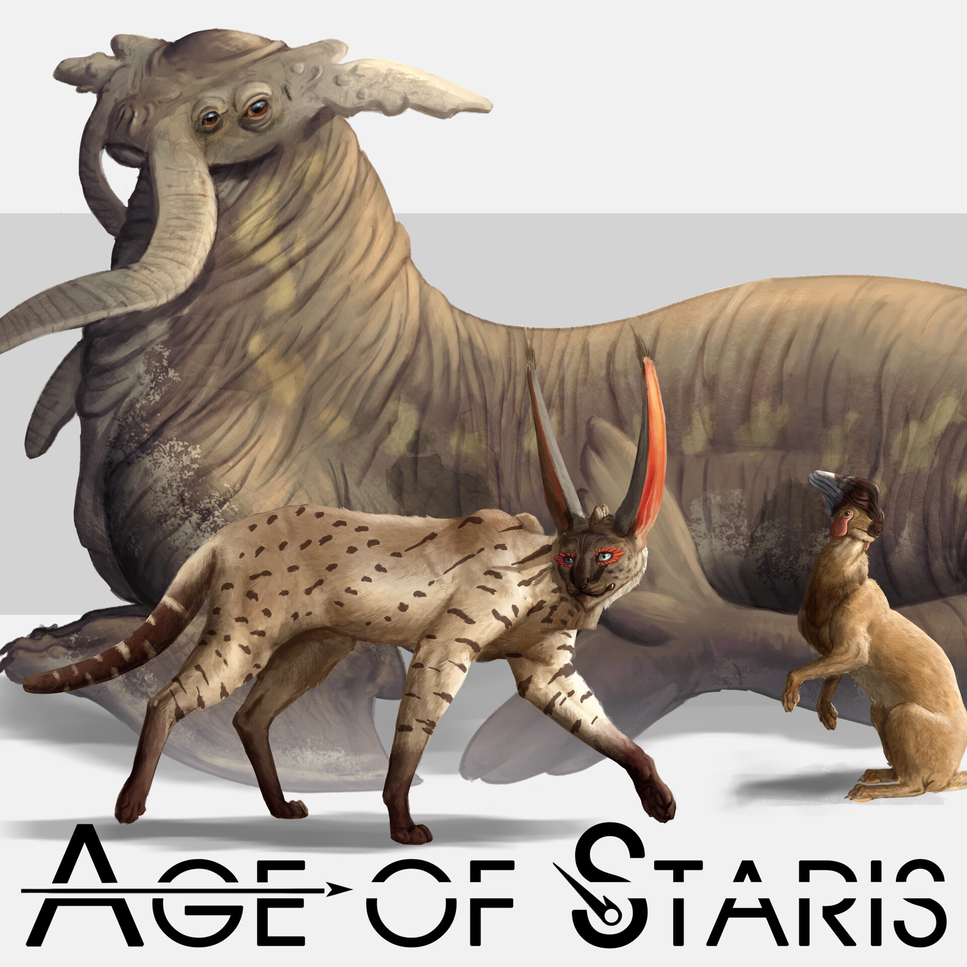 ArtStation - Project Age of Staris: Alien Fauna