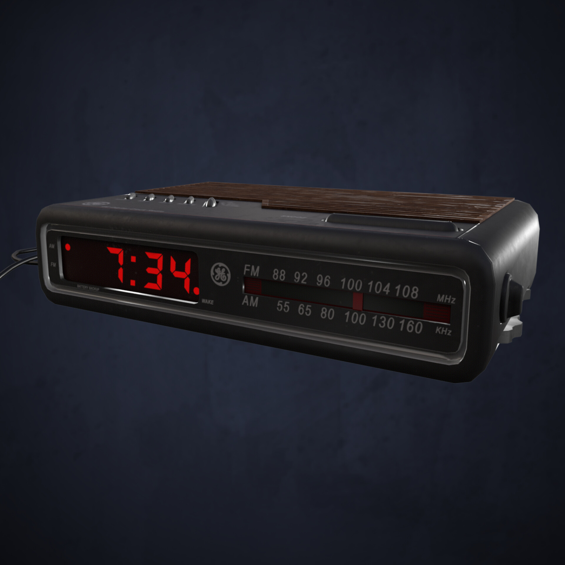 ArtStation - Vintage GE Alarm Clock