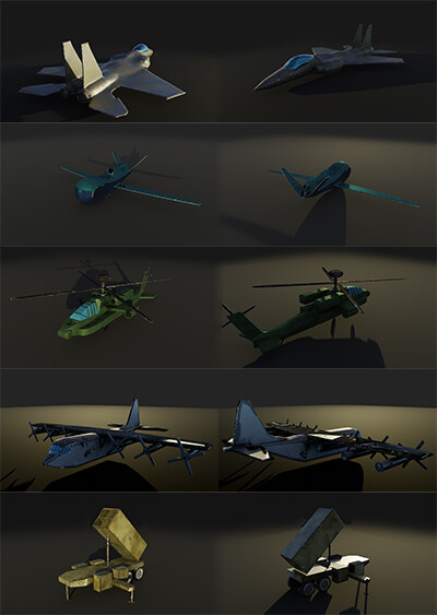 ArtStation - RTS Military Vehicles
