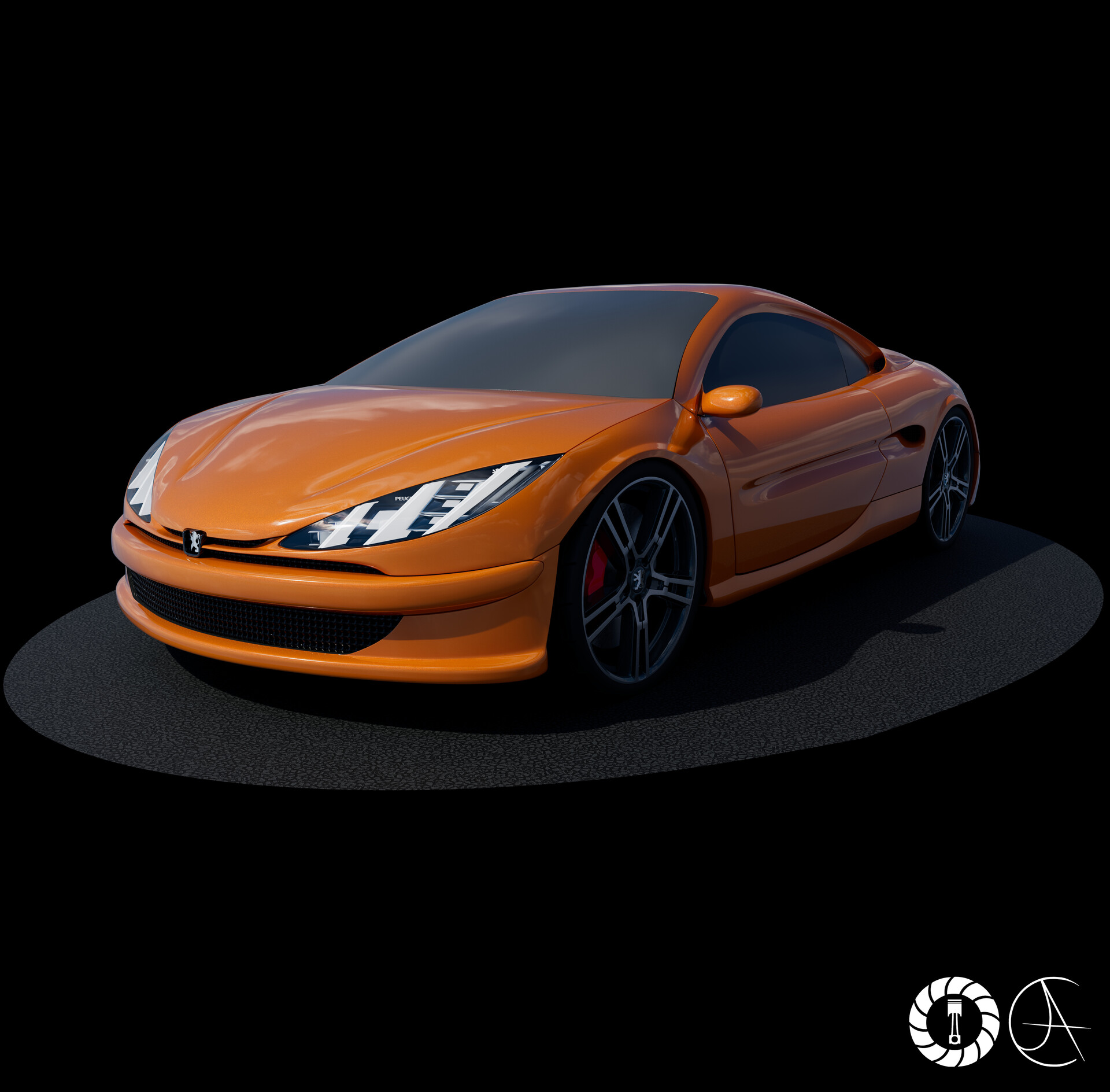 ArtStation - Peugeot 206 CC Hypercar