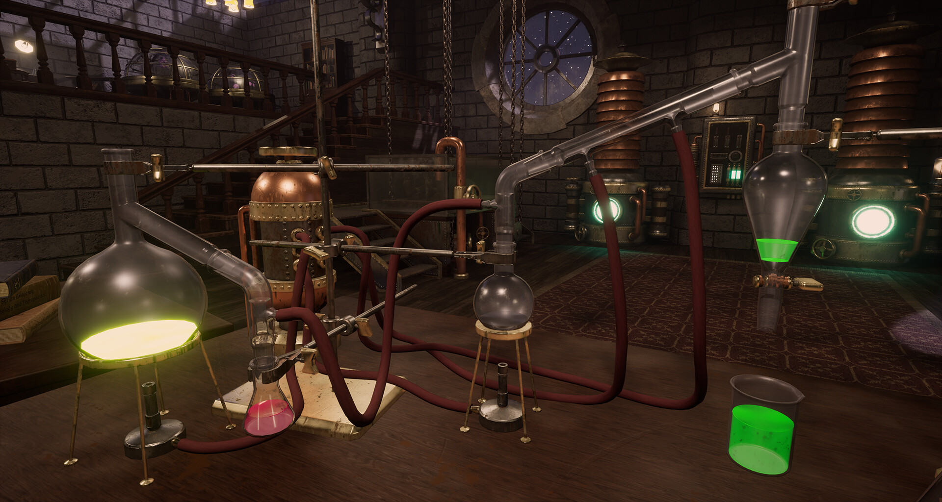 ArtStation - Steam Punk Frankenstein's Lab
