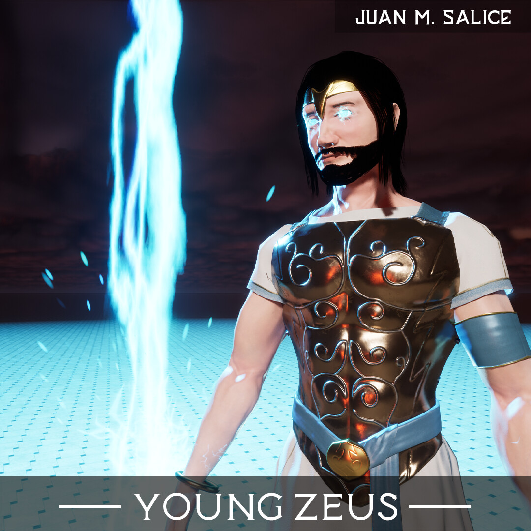 ArtStation - Young Zeus