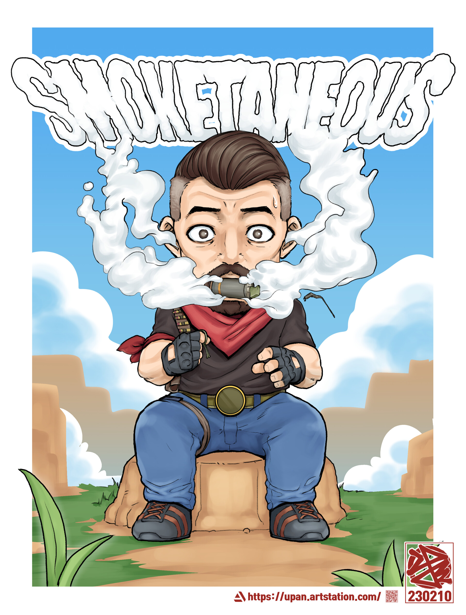 ArtStation - Counter-Strike: Global Offensive_Sticker 2