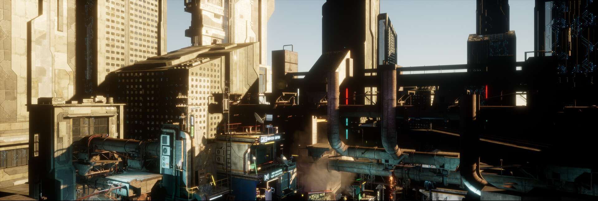 ArtStation - Ciber City Shoot 001